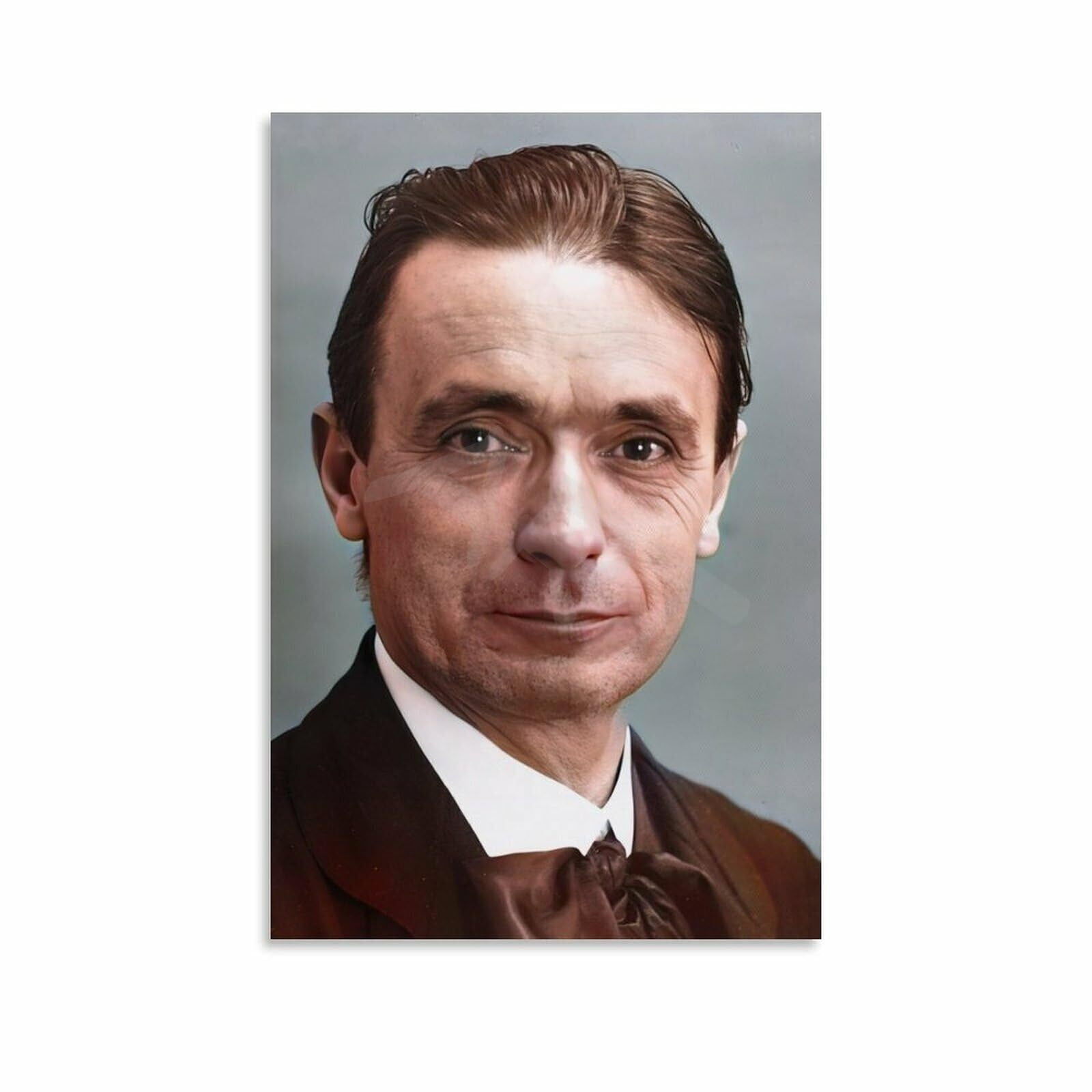 Rudolf Steiner Poster Austrian Architect Portrait (45) Canvas for Bedroom Living Room Decor ...