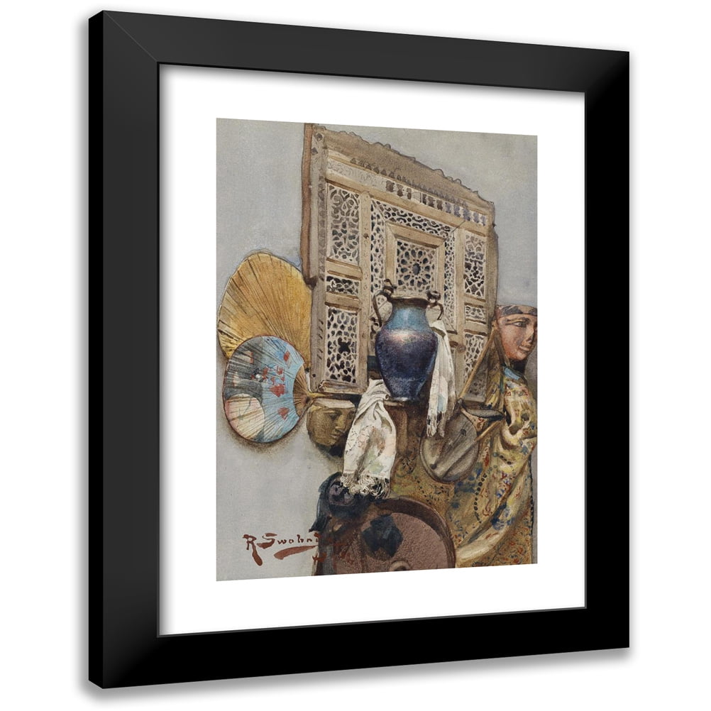 Rudolf Swoboda 11x14 Black Modern Framed Museum Art Print Titled ...