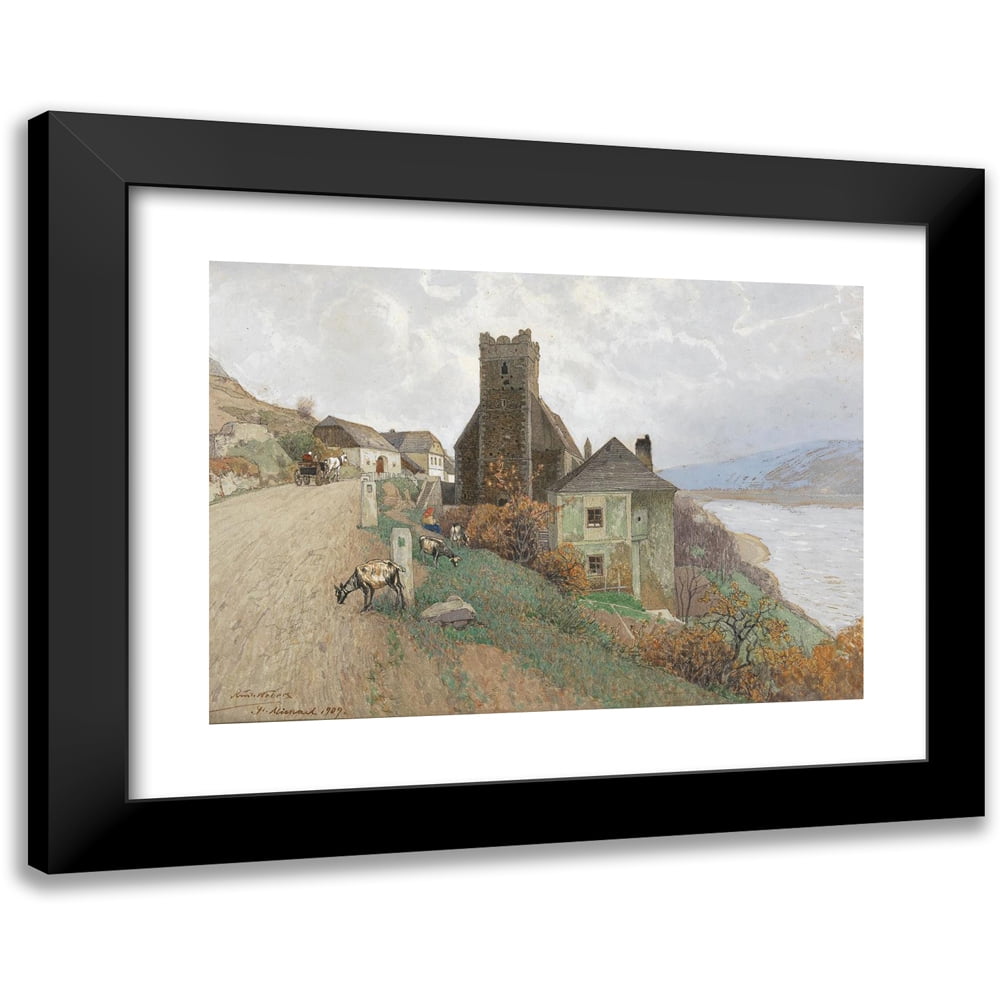 Rudolf Weber 18x14 Black Modern Framed Museum Art Print Titled ...