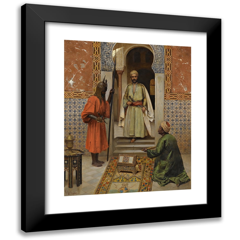 Rudolf Weisse 12x14 Black Modern Framed Museum Art Print Titled - The ...