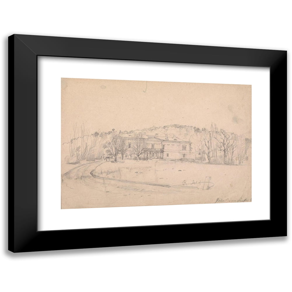 Rudolf von Alt 18x14 Black Modern Framed Museum Art Print Titled ...