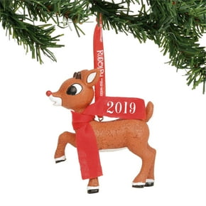 Rudolph Ornaments for Christmas Decorations and Holiday Celebrations
