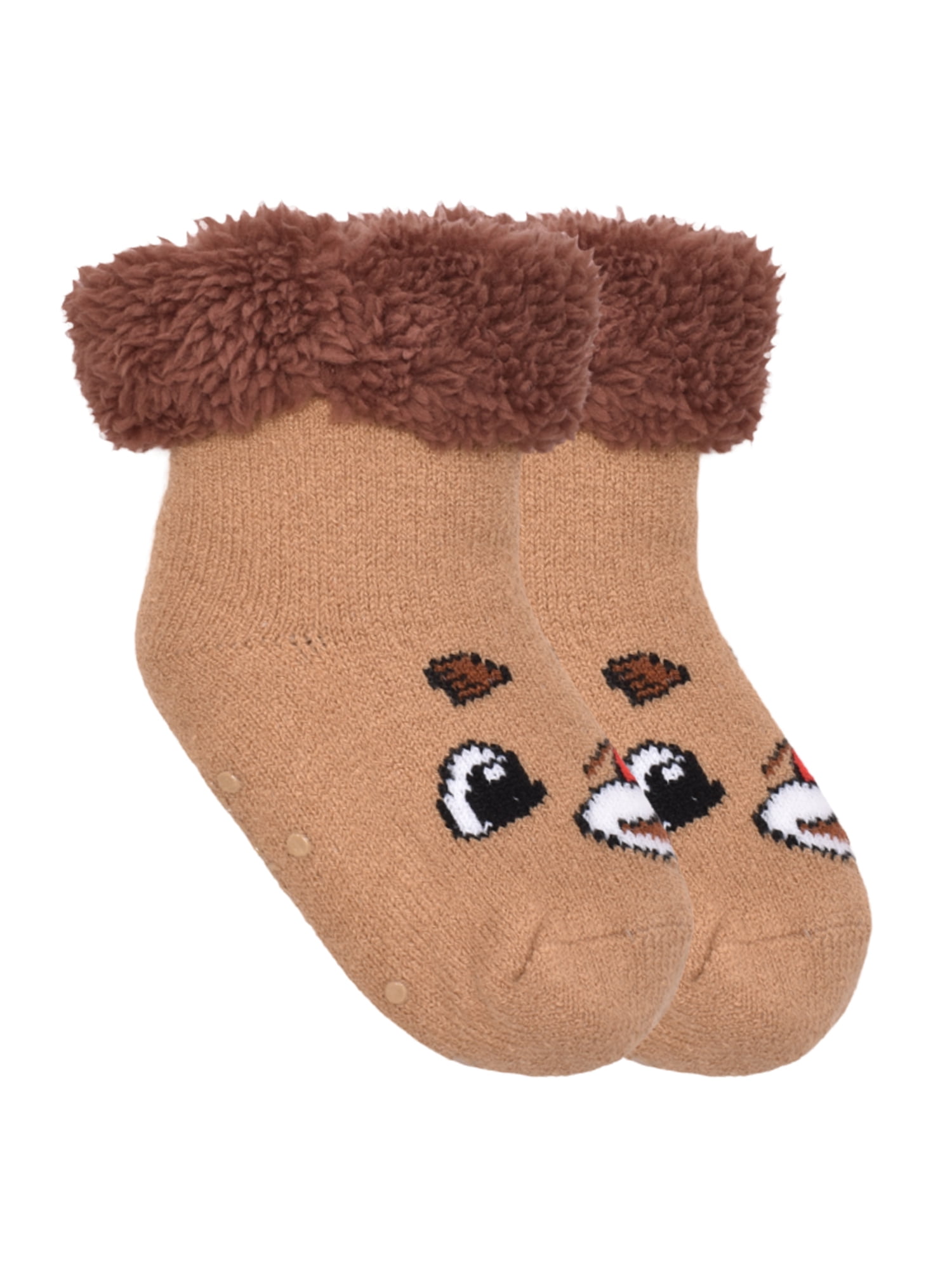 Rudolph Infant/Toddler Home Sock Size 12M-5T - Walmart.com