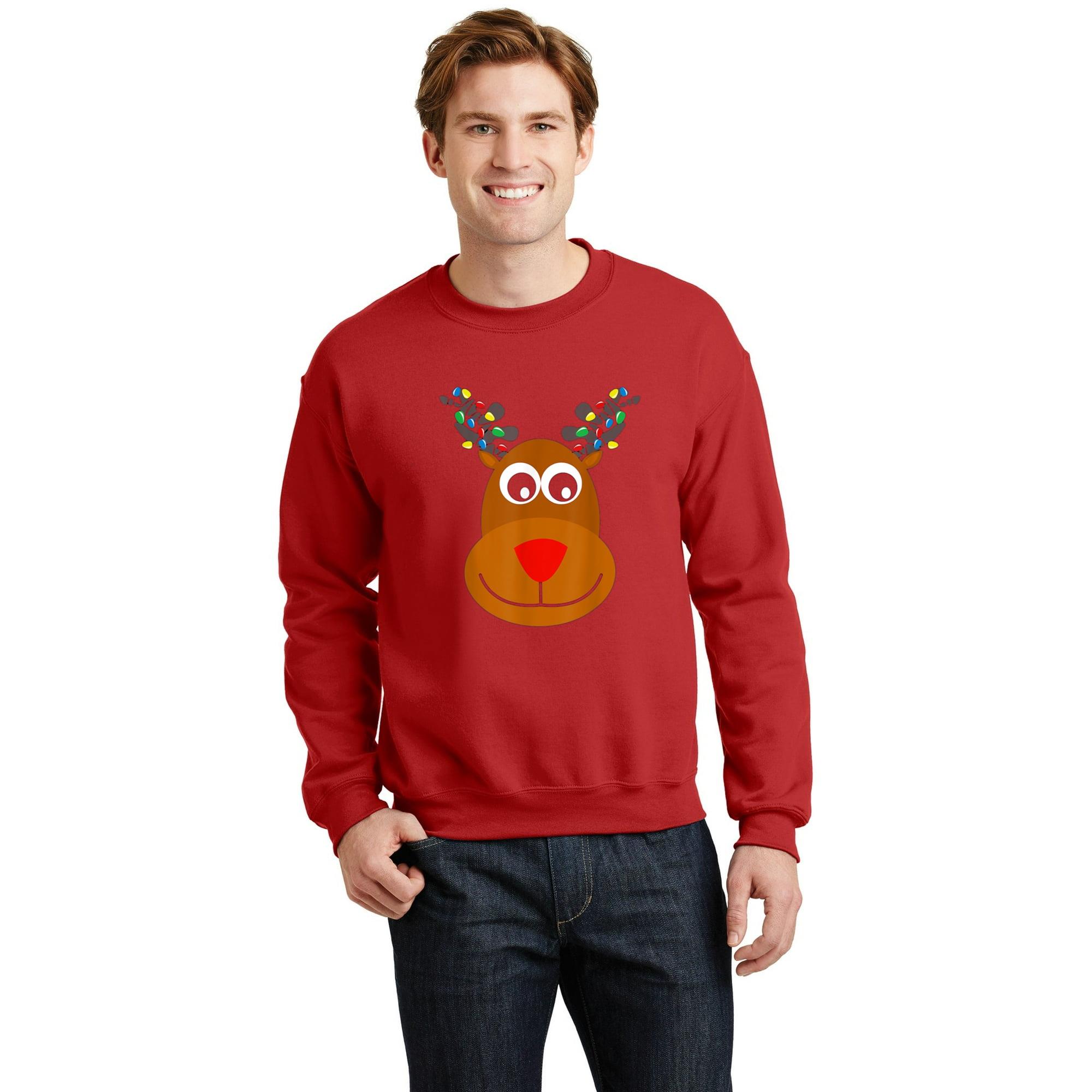 Rudolph Red-Nosed Reindeer Funny St. Nick Christmas Holiday Graphic ...