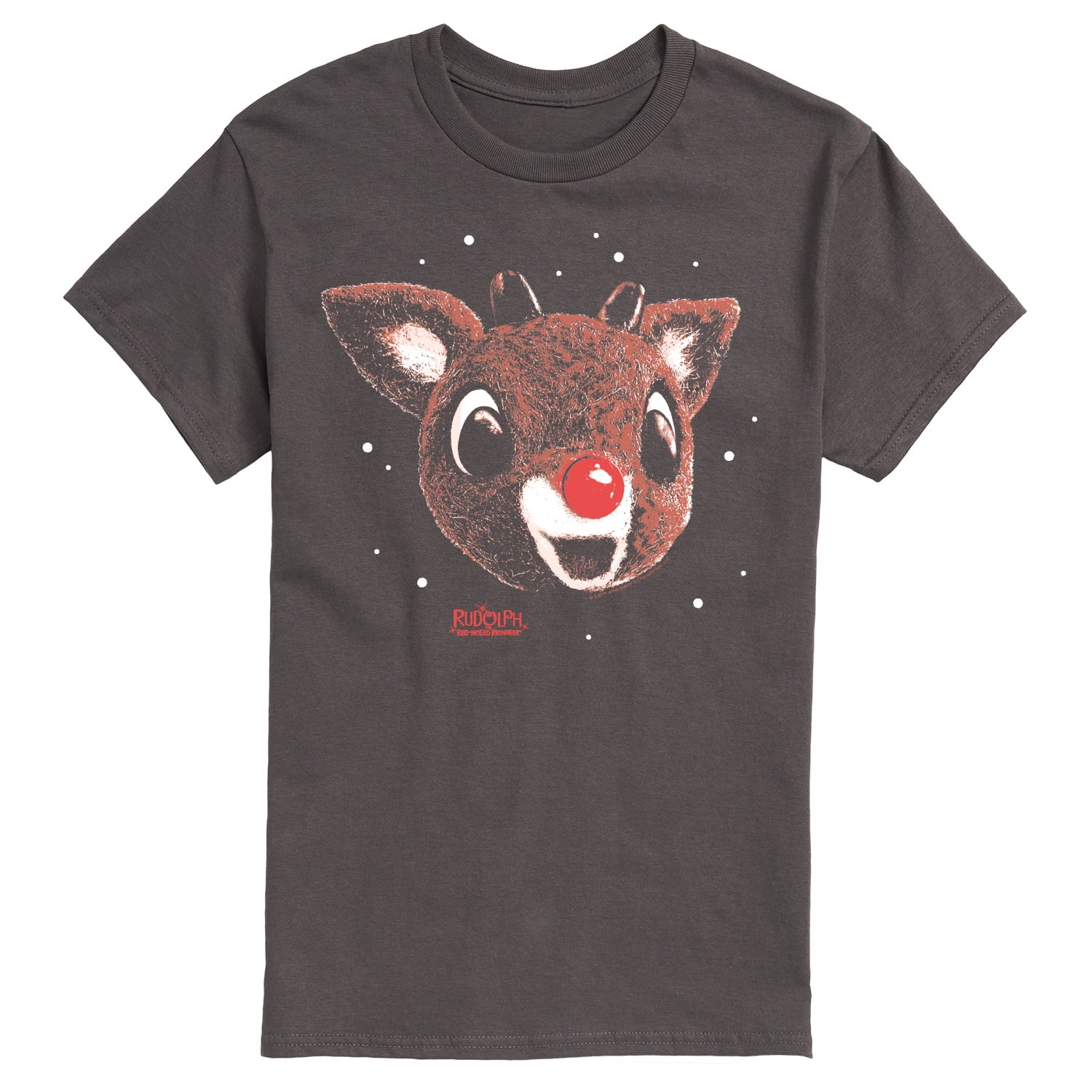 Rudolph - Rudolph Portrait - Men's Short Sleeve Graphic T-Shirt ...