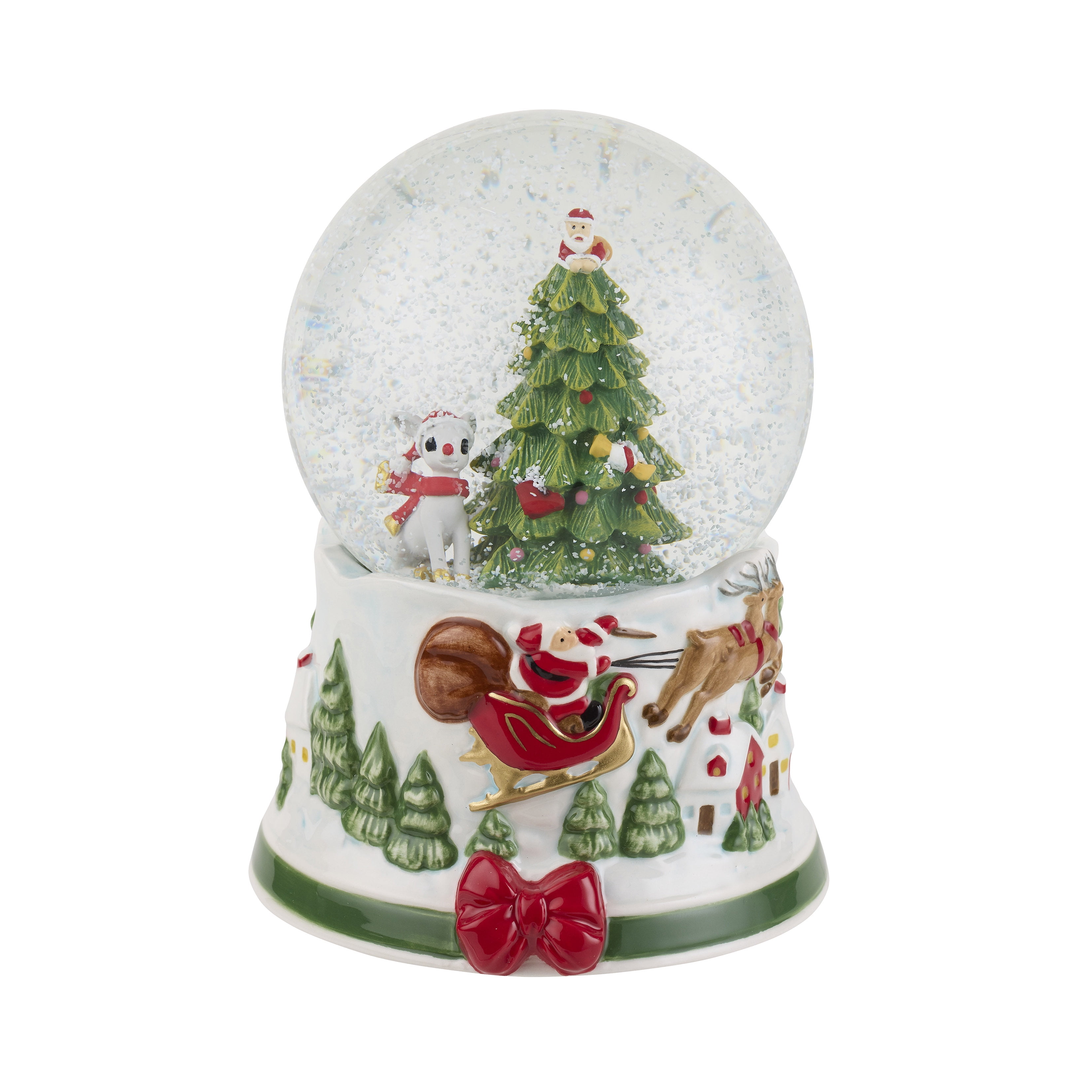 Rudolph Snow Globe - Walmart.com