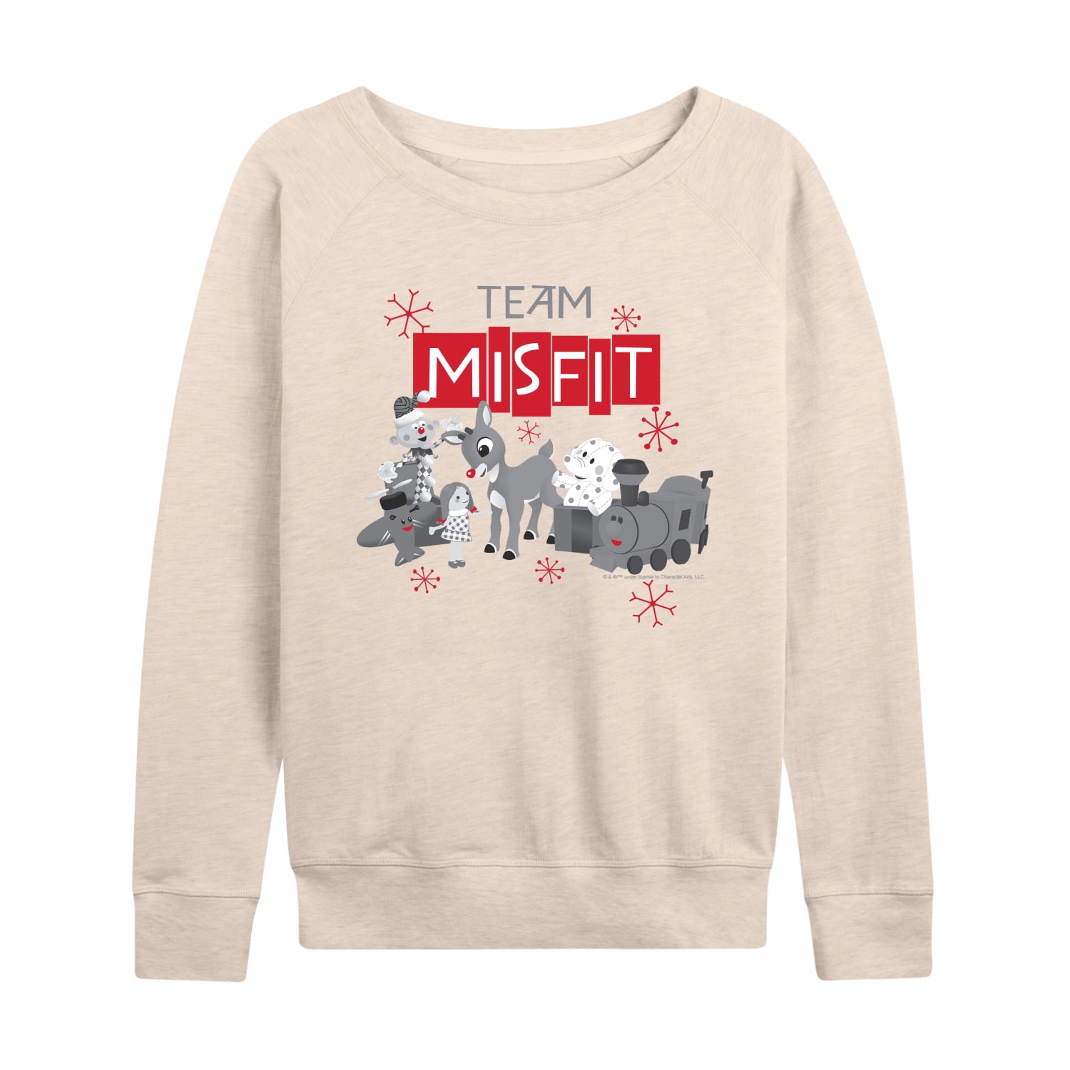 Rudolph - Team Misfit - Women's French Terry Long Sleeve Pullover ...