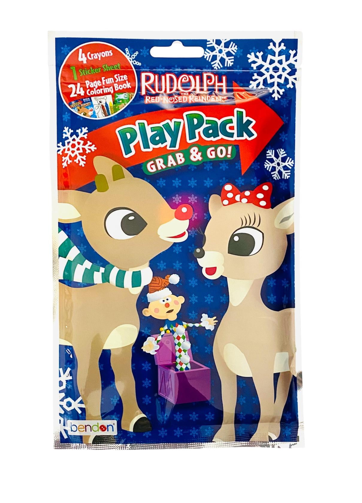 Rudolph The Red-Nose Reindeer Play Pack Grab & Go - Walmart.com