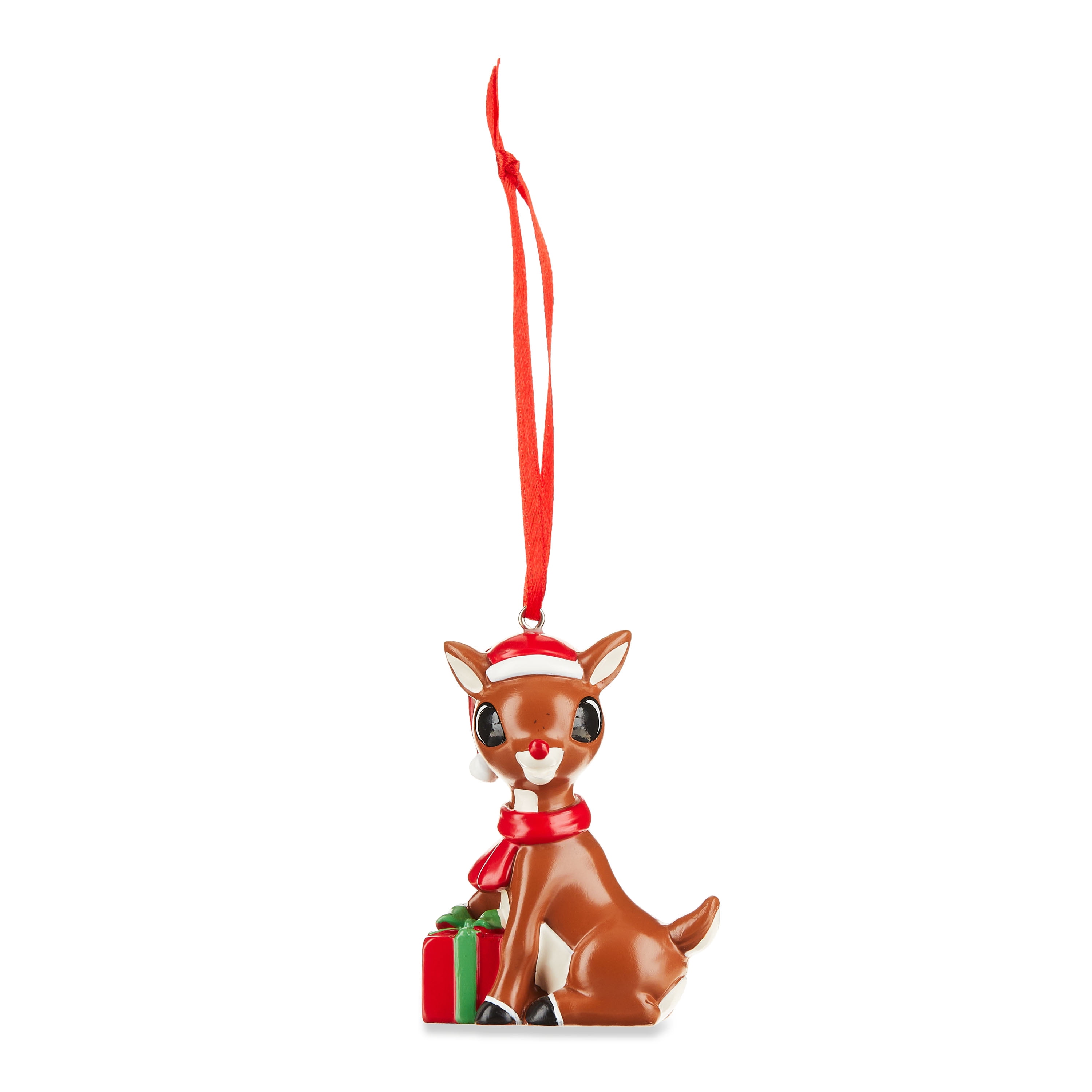 Rudolph The Red-Nose Reindeer, Rudolph Resin Christmas Ornament, Gift ...