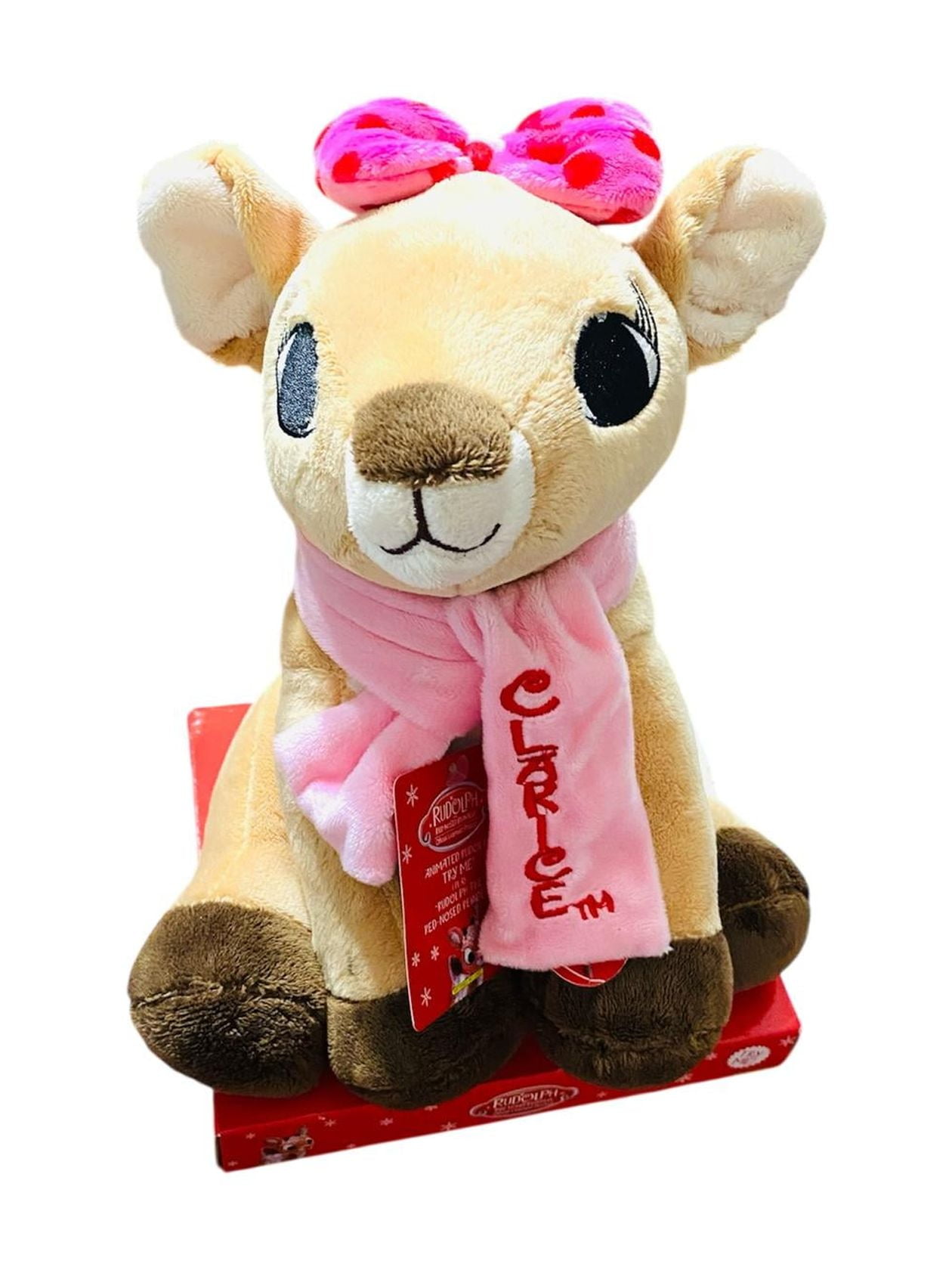 Rudolph The Red-Nosed Reindeer Animated Musical Clarice Plush Christmas ...