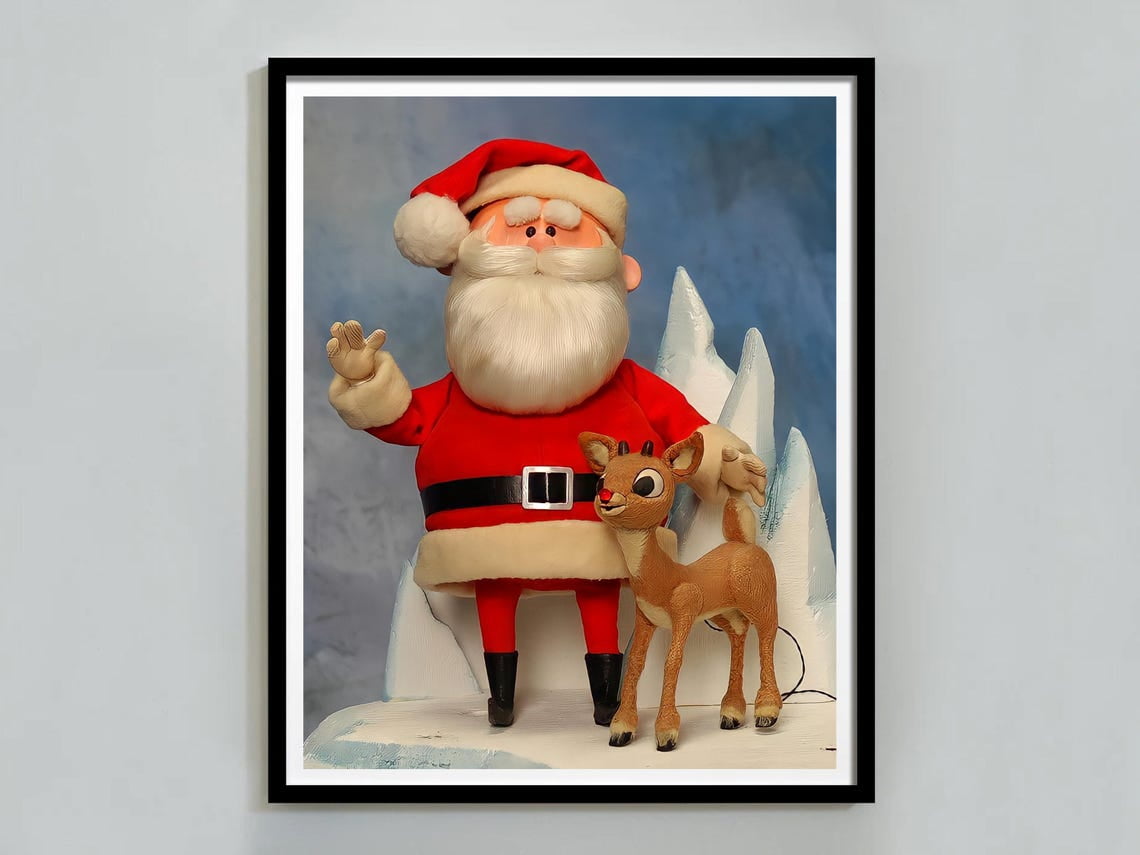 Rudolph The Red Nosed Reindeer Christmas Movie Poster, Printable ...