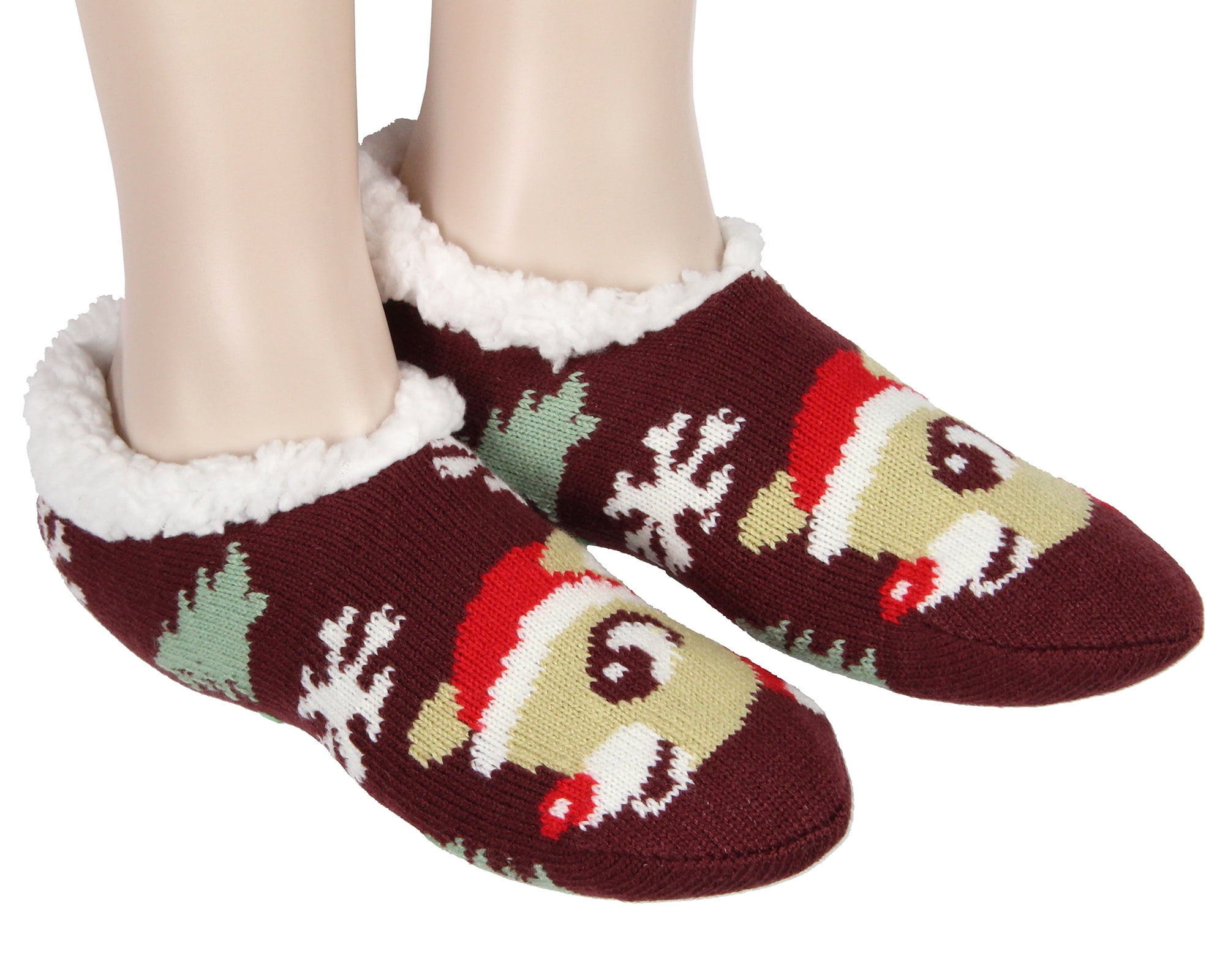 Rudolph The Red-Nosed Reindeer Slippers, Rudolph Christmas Holiday ...