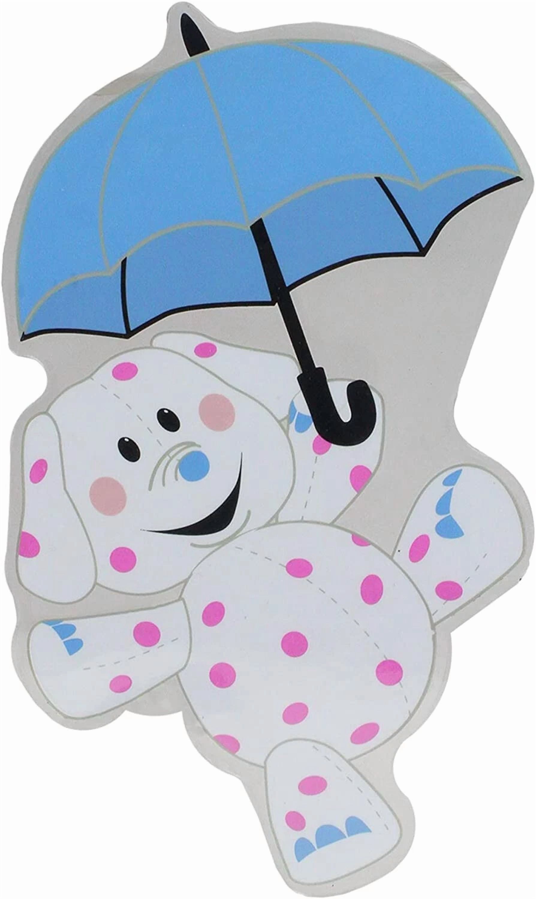 Rudolph The Red-Nosed Reindeer Spotted Elephant Christmas Window Cling ...