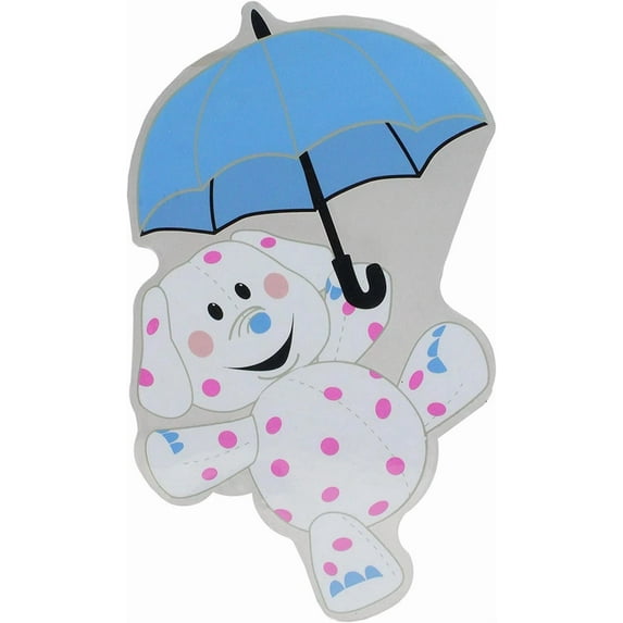 Rudolph The Red-Nosed Reindeer Spotted Elephant Christmas Window Cling ...