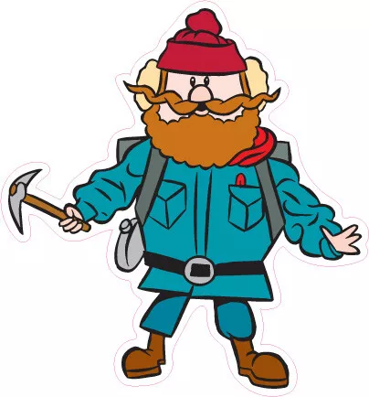 Rudolph The Red Nosed Reindeer Yukon Cornelius Sticker Window Decal ...