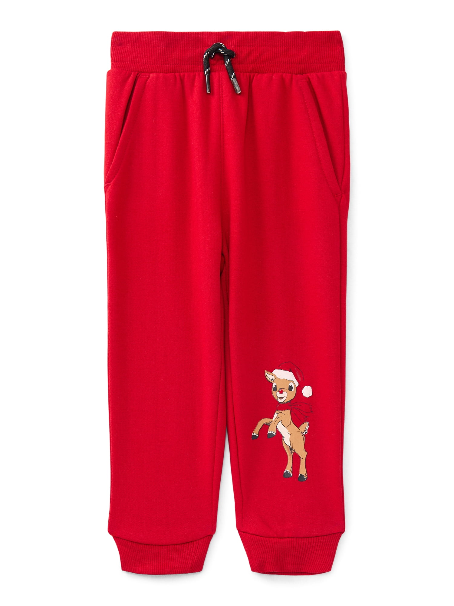 Rudolph the Red Nosed Reindeer Unisex Toddler Holiday Graphic Jogger ...