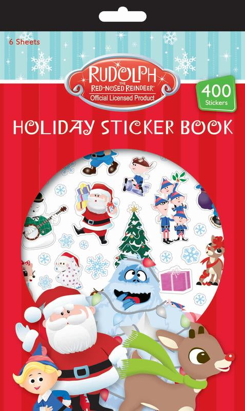 Rudolph the Red Nose Reindeer 400 Count Holiday Sticker Book - Walmart.com