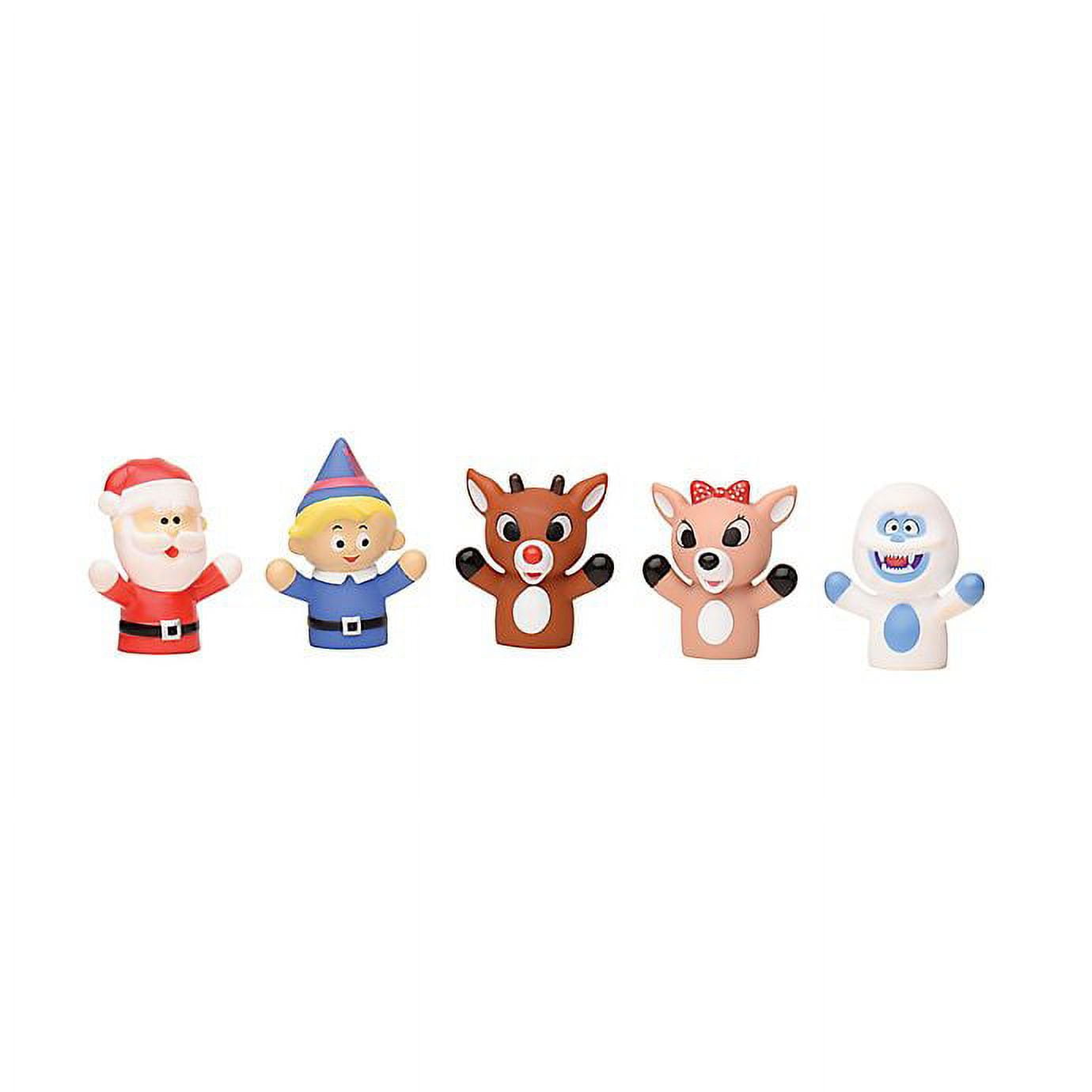 Rudolph The Red-Nosed Reindeer Finger Puppets 5pc Set - Walmart.com