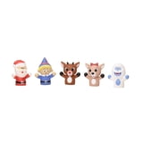 Rudolph the Red-Nosed Reindeer 5 Piece Holiday Finger Puppets - Walmart.com