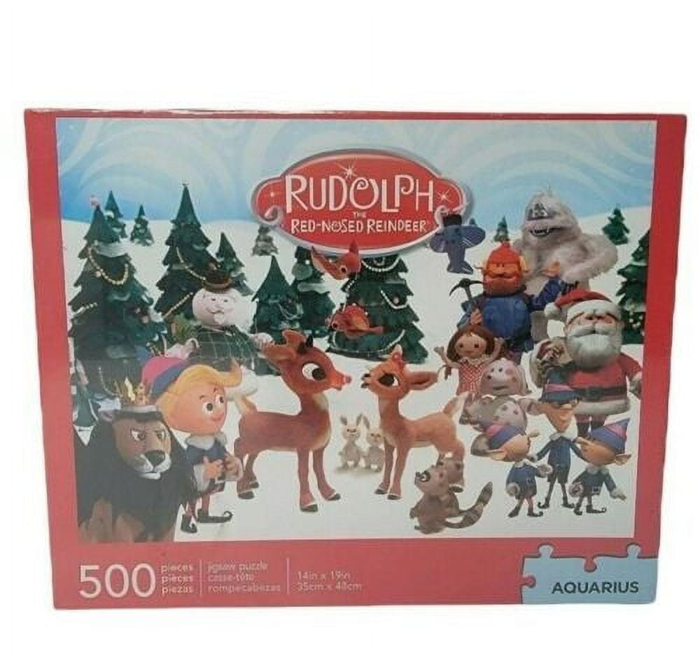Rudolph the Red Nosed Reindeer Puzzle, 500 Pieces, 14" x 19 - Walmart.com