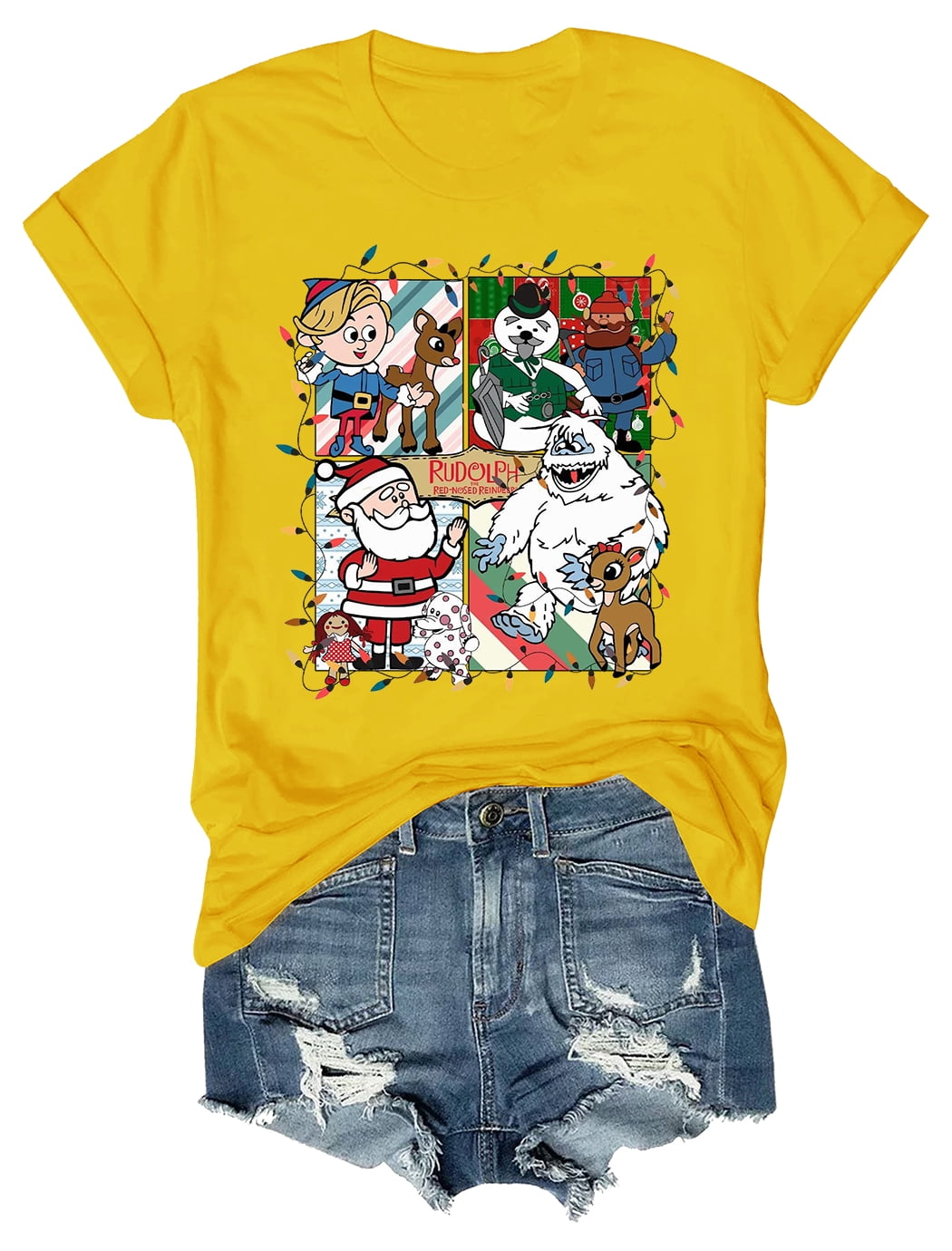 Rudolph the Red Nosed Reindeer Christmas Shirt, Rudolph the Red Nosed ...