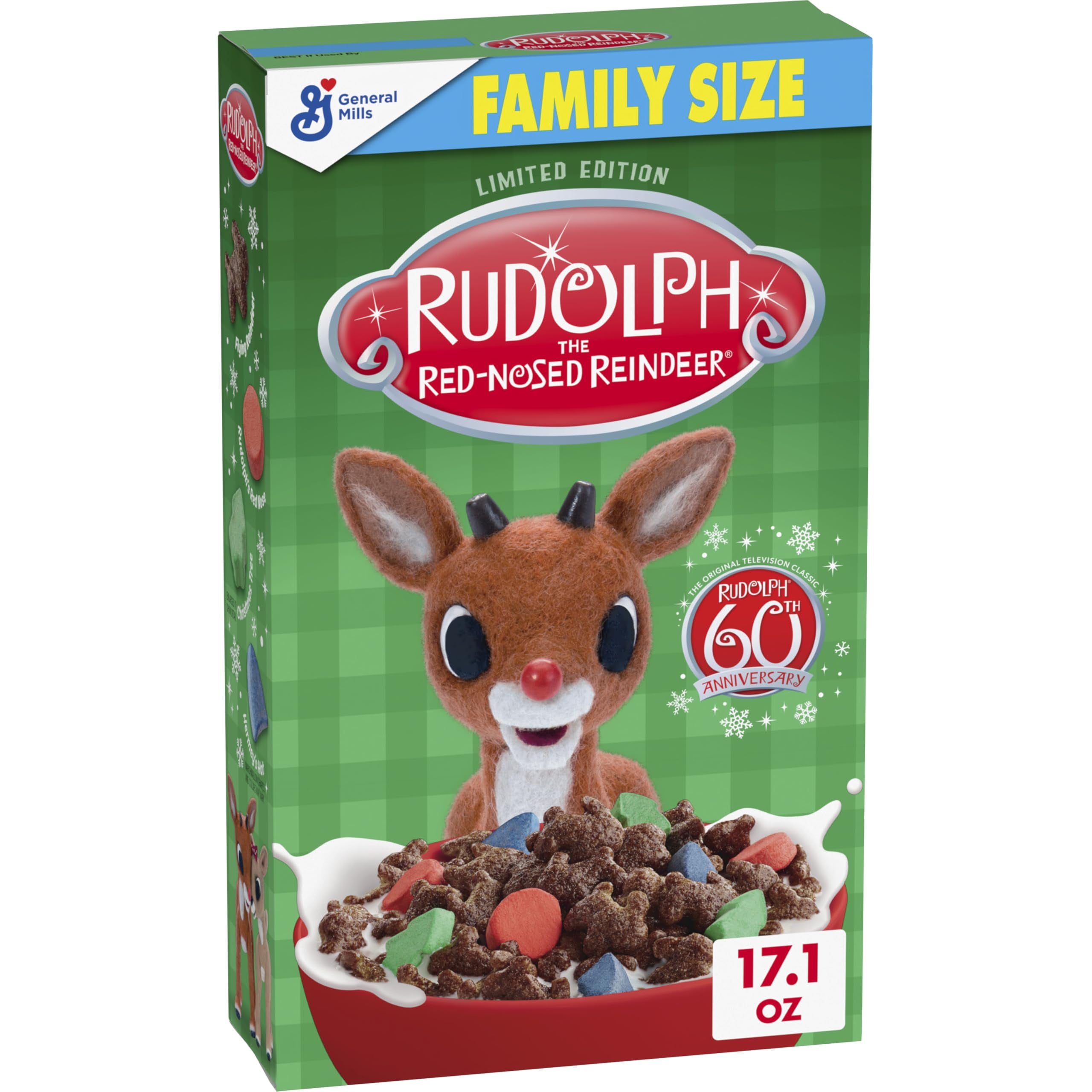 Rudolph the Red-Nosed Reindeer OIF8 Breakfast Cereal, Hot Cocoa ...