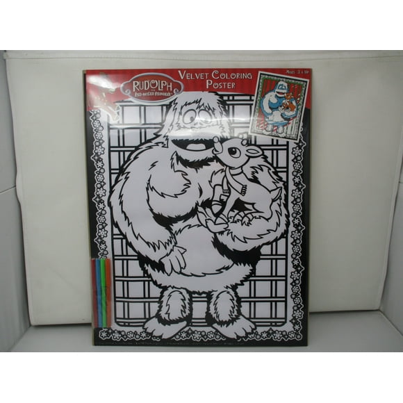 Rudolph Red Nosed Reindeer Coloring Page