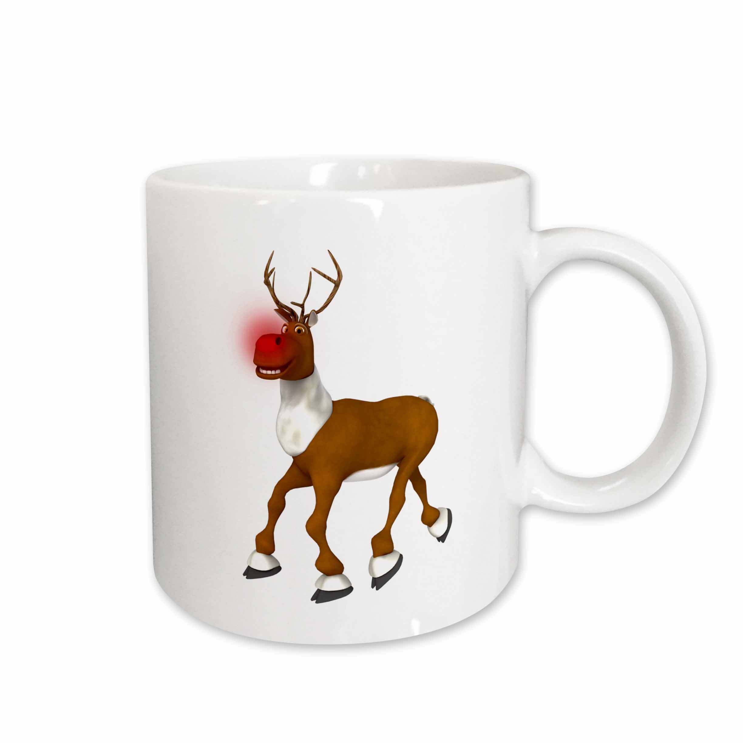 Rudolph the red nosed reindeer cartoon 15oz Mug mug-164113-2 - Walmart.com