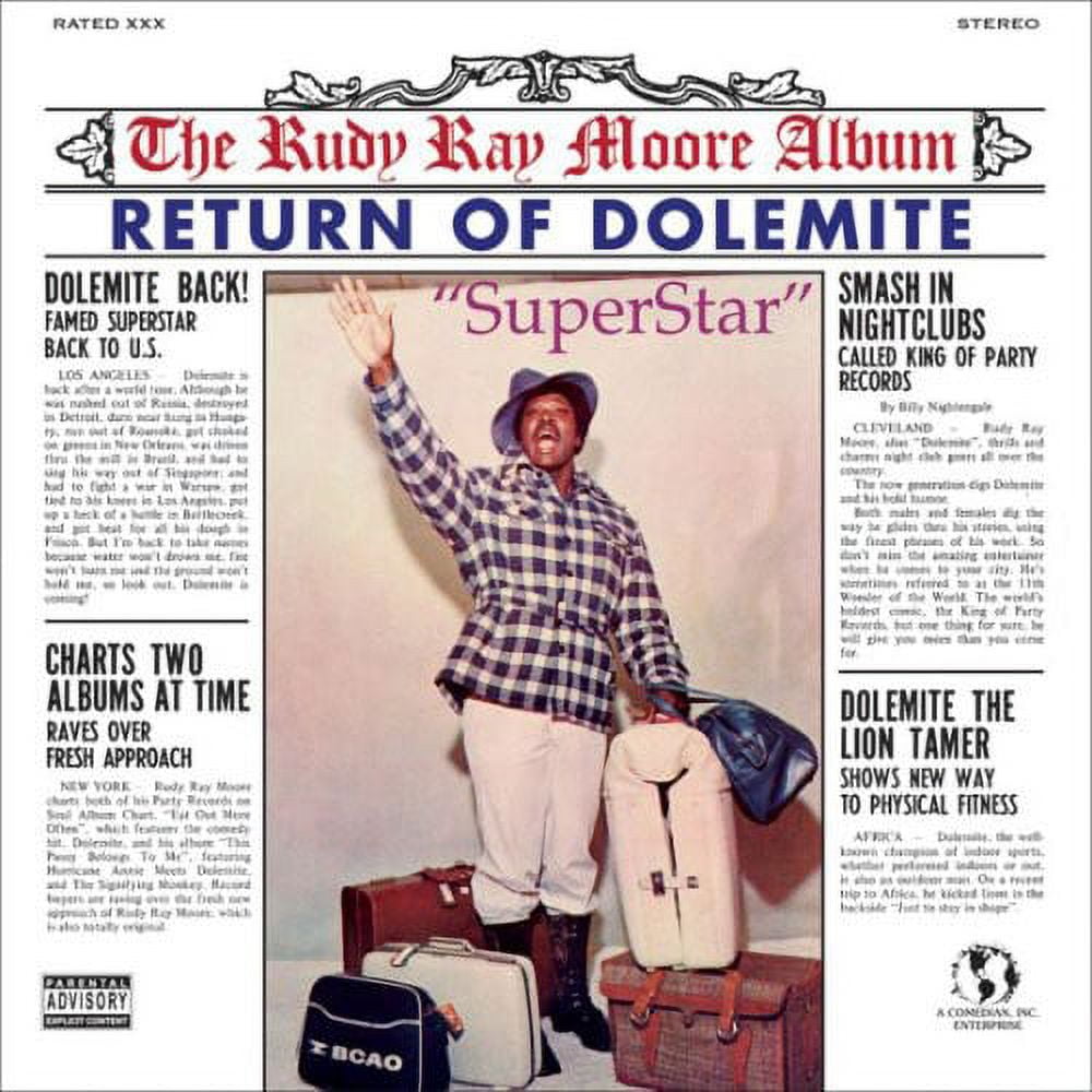 Rudy Ray Moore - Return of Dolemite - Comedy - CD - Walmart.com