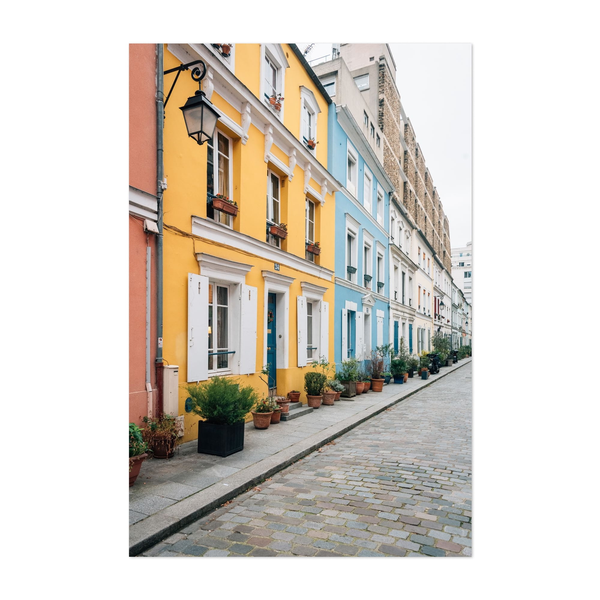 Rue Cremieux 02 - Paris Île-de-France France Photography Unframed Wall Art Print 16 x 24 inches ...