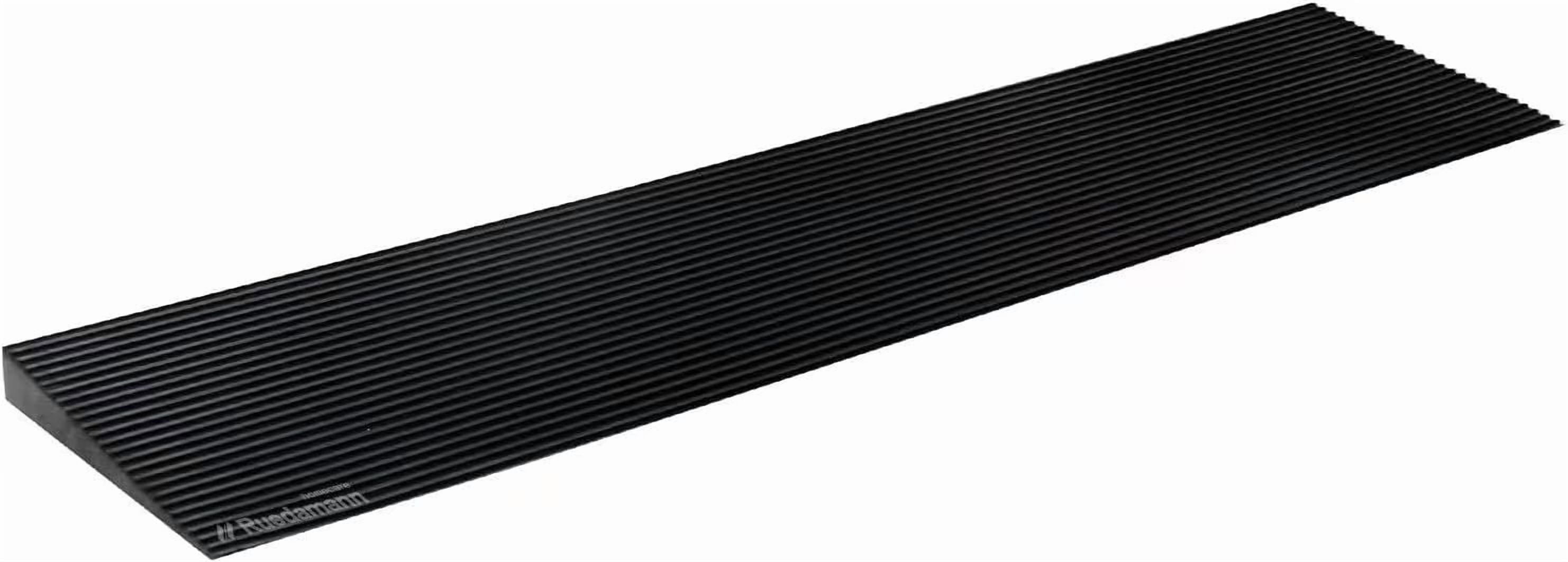 Ruedamann 1.2'' Rise Non-Skid Solid Rubber Wheelchair Ramp for ...