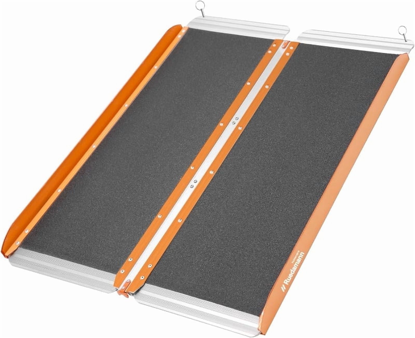 Ruedamann 3FT Sturdy Wheelchair Ramp for Doorways, Non-Slip Aluminum ...