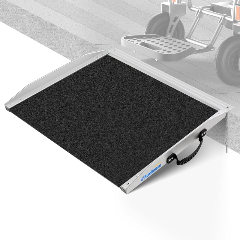 Ruedamann 4FT Wheelchair Ramp, Non-Slip Ramps for Wheelchairs for Home ...