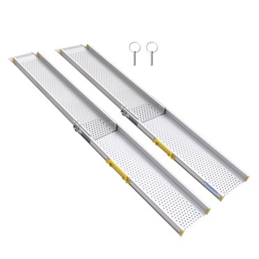 Silver Spring Aluminum Multi-Fold Wheelchair Ramp - 12' Long - Walmart.com