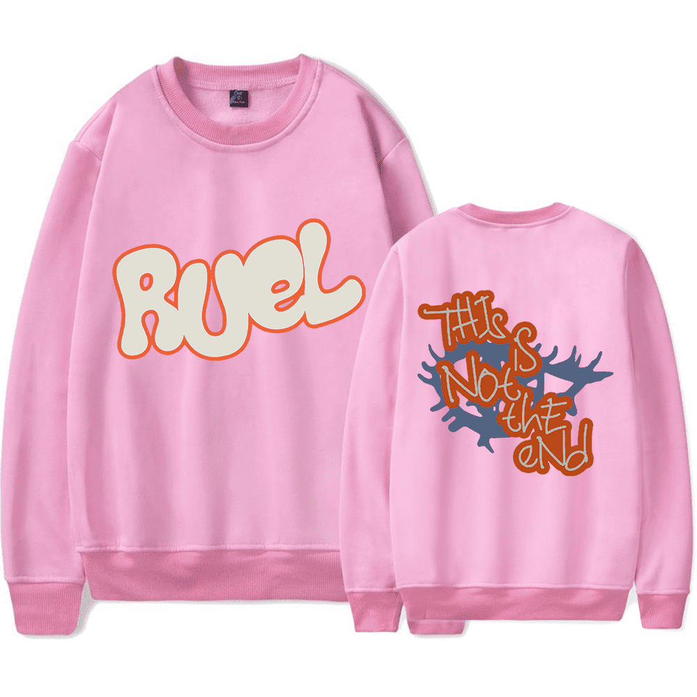 Ruel Merch Bubble Logo Crewneck Music Men Women Long Sleeve Hoodie ...