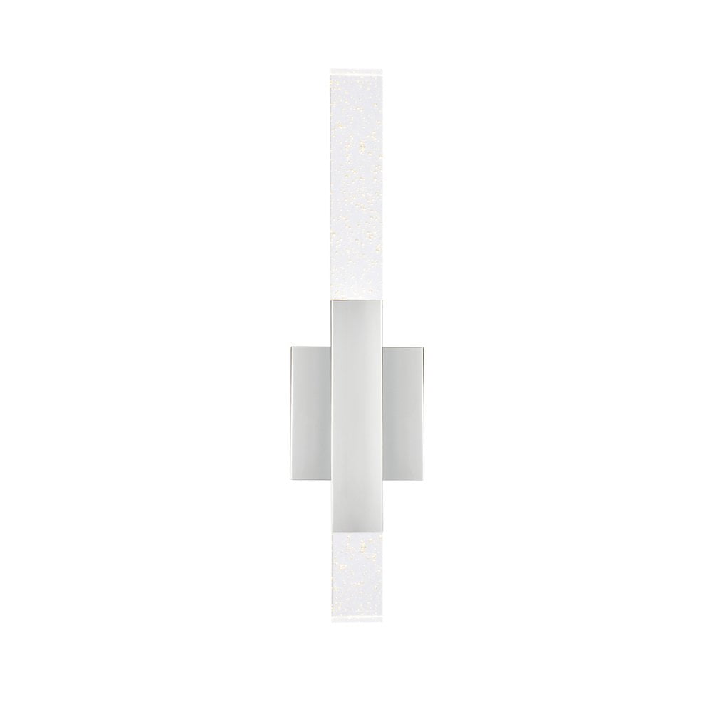Ruelle 2 lights Chrome wall sconce - Walmart.com