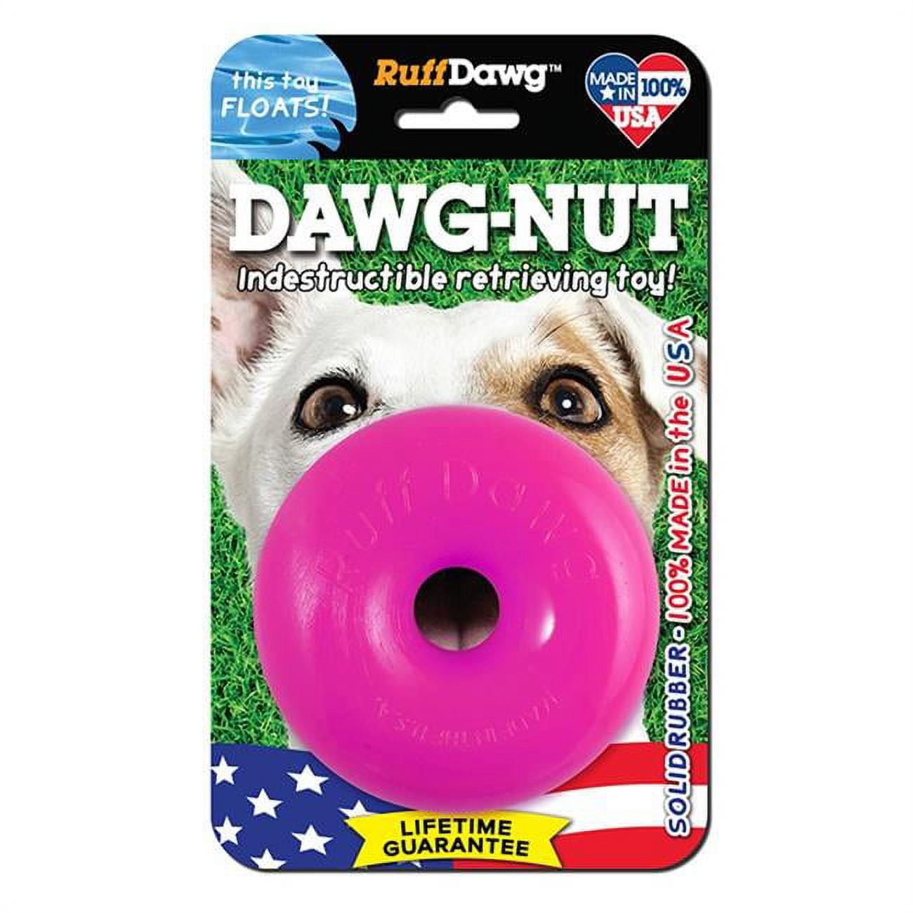 Ruff Dawg Dawg-Nut Toy - 3.5 in. Dia. - Walmart.com