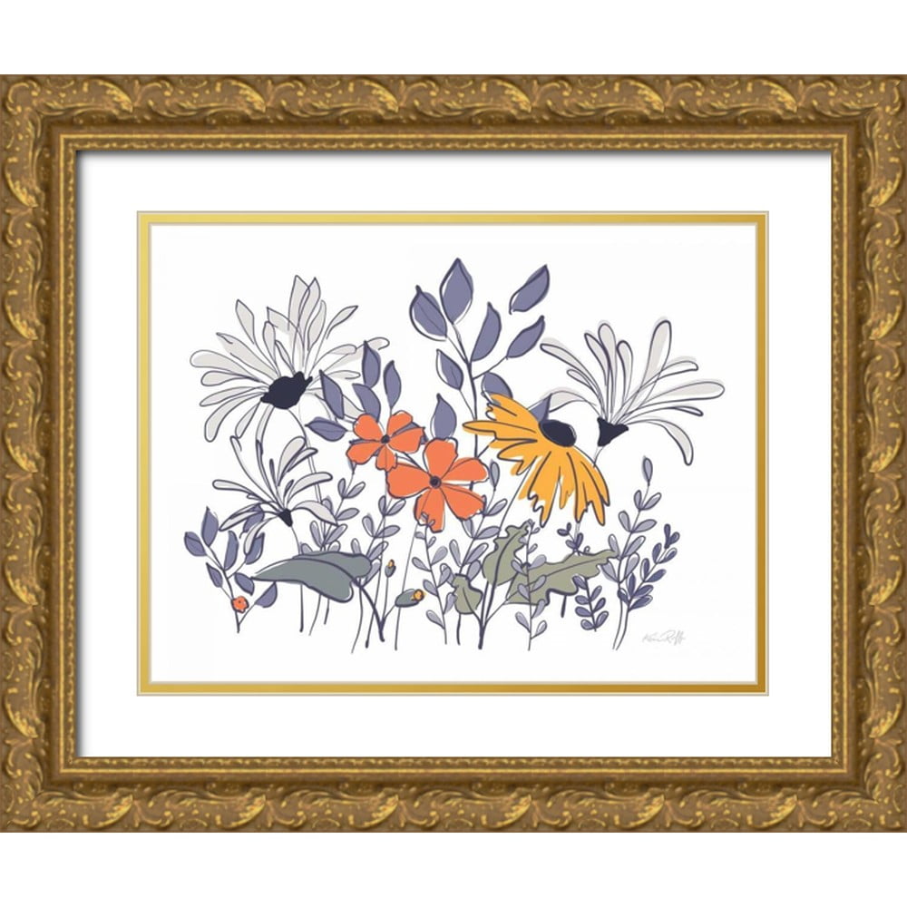 Ruff, Kris 14x12 Gold Ornate Wood Framed with Double Matting Museum Art ...