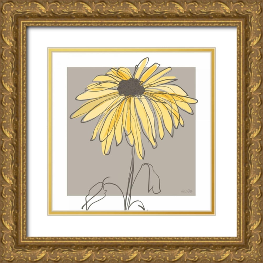 Ruff, Kris 20x20 Gold Ornate Wood Framed with Double Matting Museum Art ...