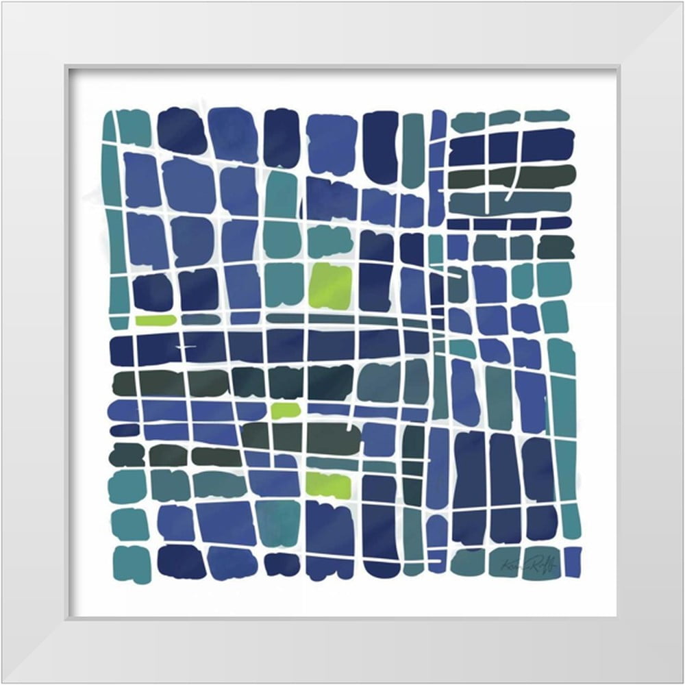 Ruff, Kris 20x20 White Modern Wood Framed Museum Art Print Titled ...