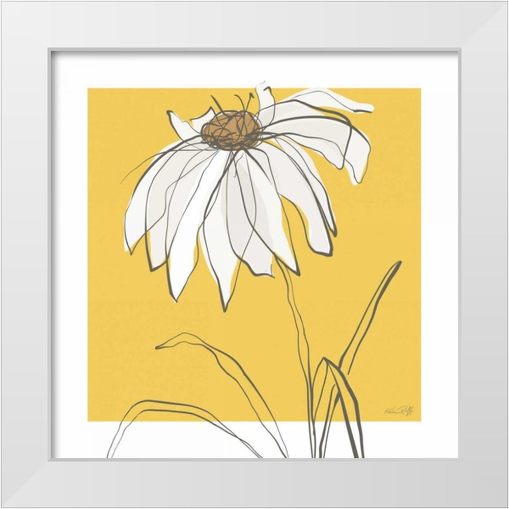 Ruff, Kris 26x26 White Modern Wood Framed Museum Art Print Titled ...
