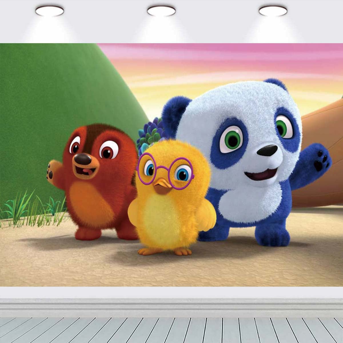 Ruff ruff tweet and dave school Taspestry Wall Decor Birthday Banner ...