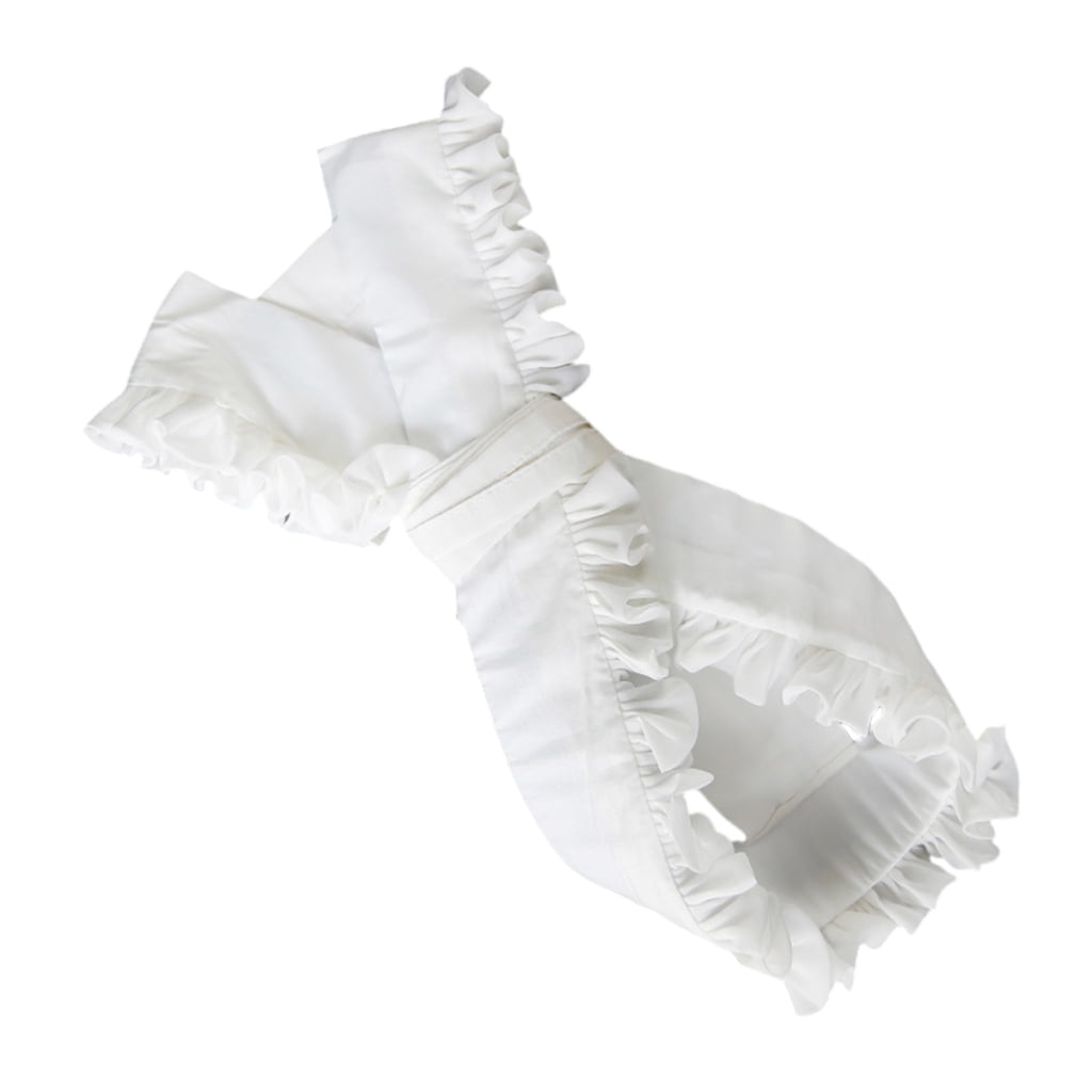 Ruffle Lace Pearls Beaded Kimono Collar Lining Belt for Weddings and ...