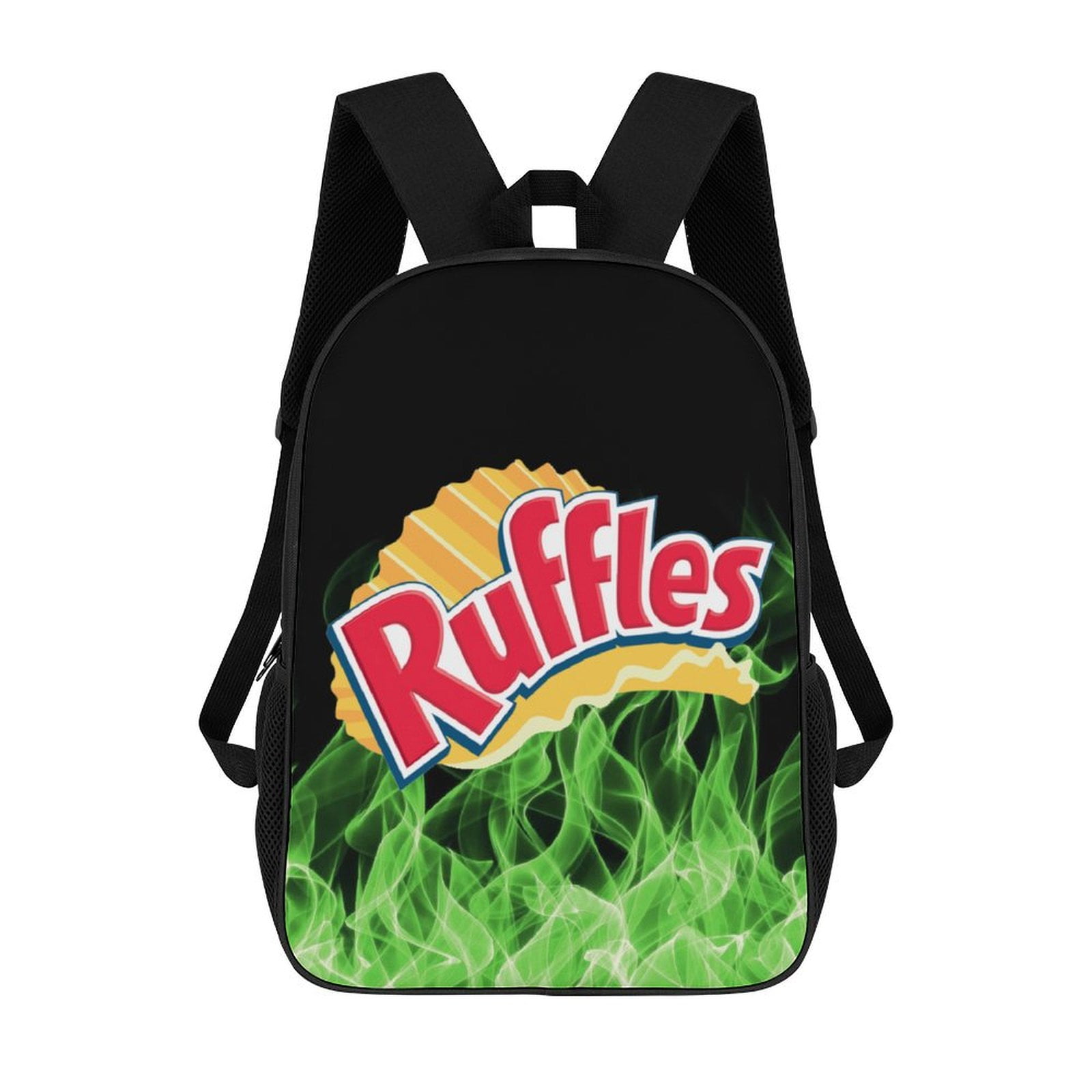 Ruffles Backpack, 17 Inch Large Capacity Laptop Backpack, Unisex Adults ...