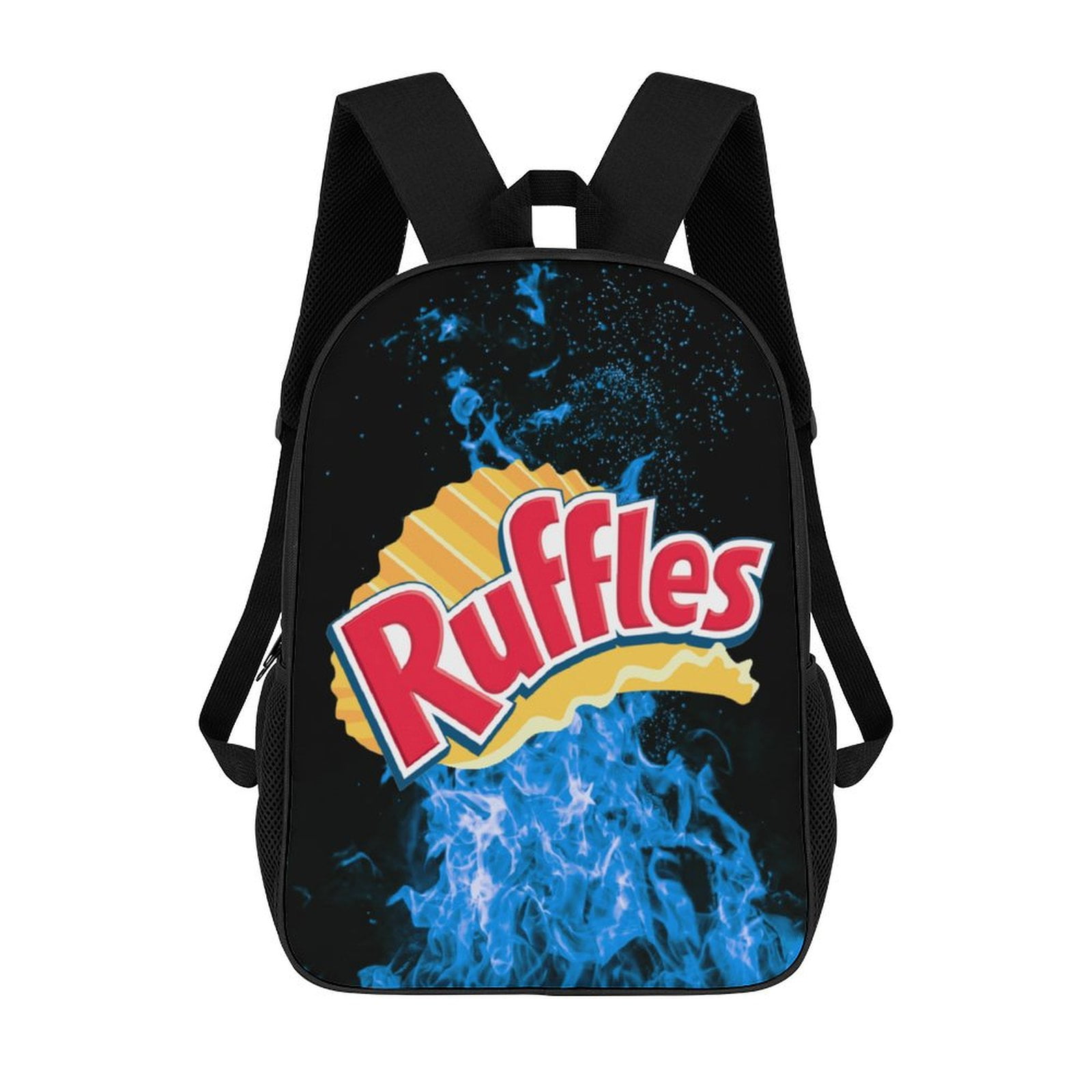 Ruffles Backpack, 17 Inch Large Capacity Laptop Backpack, Unisex Adults ...