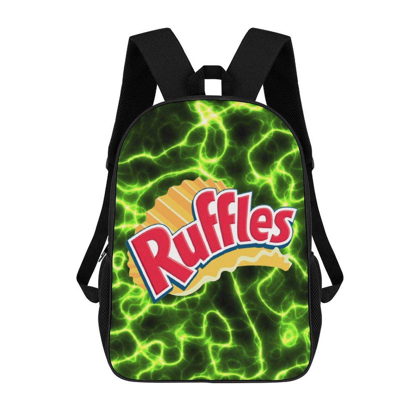 Ruffles Backpack, 17 Inch Large Capacity Laptop Backpack, Unisex Adults ...