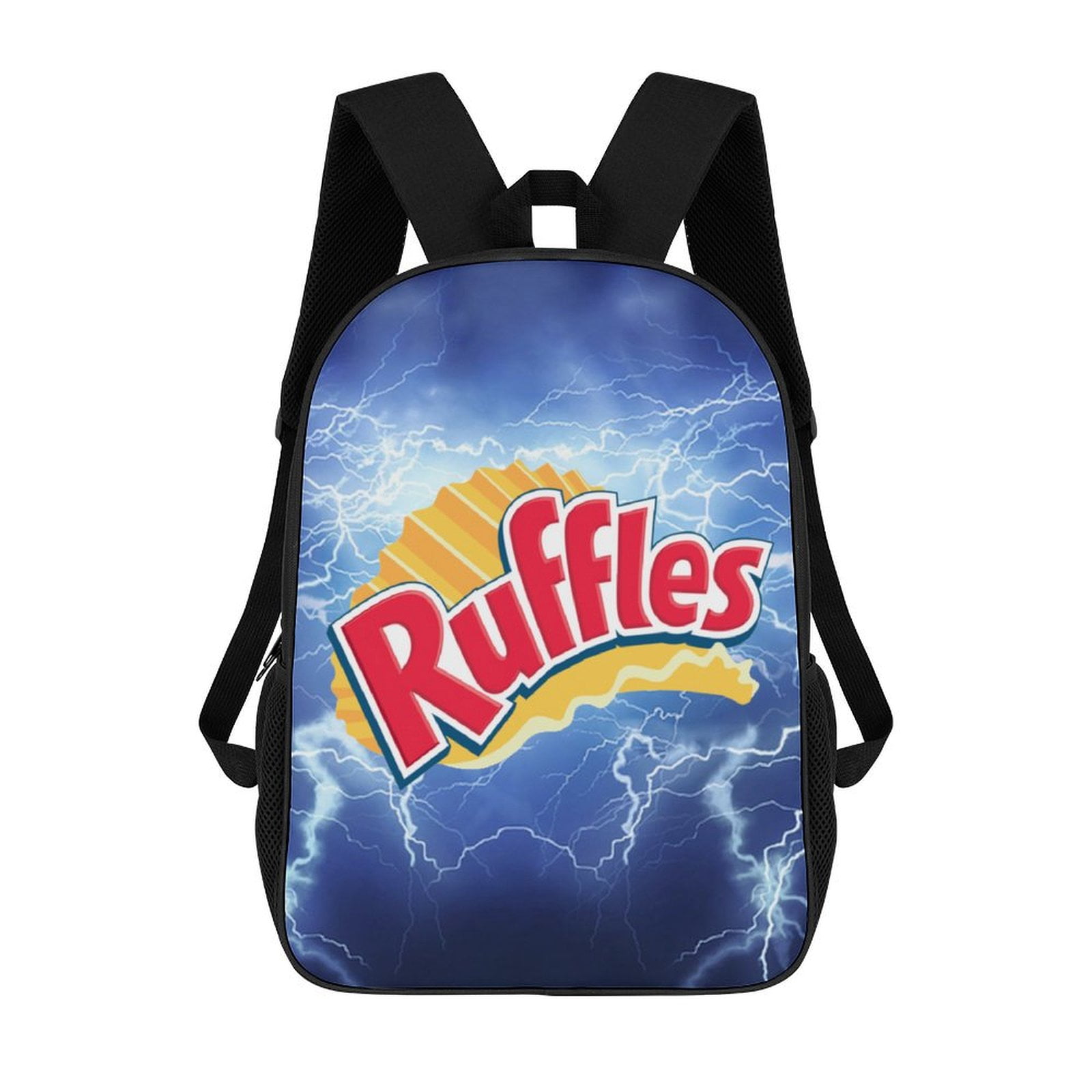 Ruffles Backpack, 17 Inch Large Capacity Laptop Backpack, Unisex Adults ...