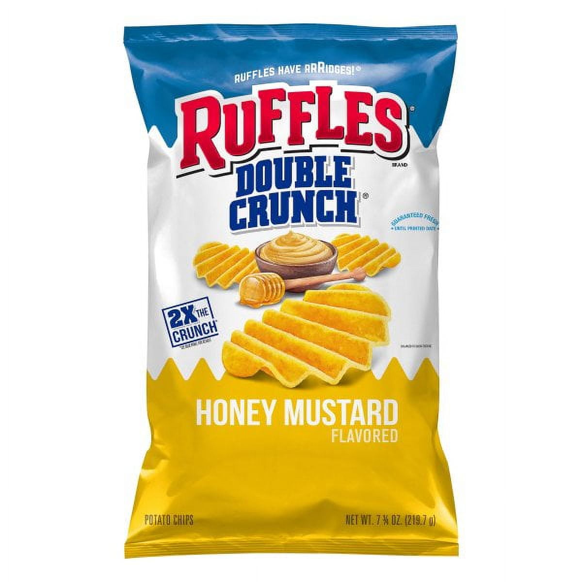 Ruffles Double Cr Honey Mustard Xxl 7.75 - Walmart.com