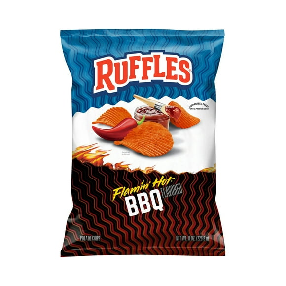 Ruffles Flamin' Hot in Chips - Walmart.com