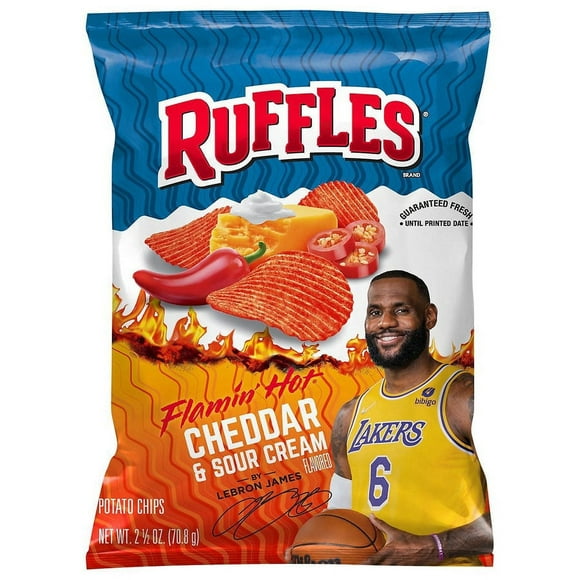 Cheddar and Sour Cream Ruffles in Chips - Walmart.com
